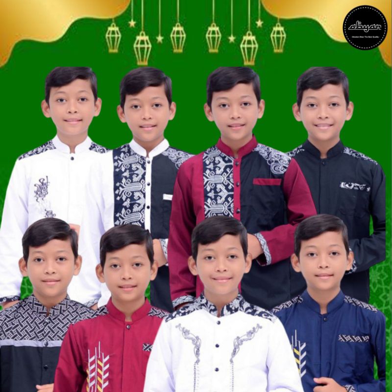 ขนาด ชุดวัยรุ่นชายอายุ 4 - 15 ปี || ขนาด Gus Azmi || Koko Boys ล่าสุด ...