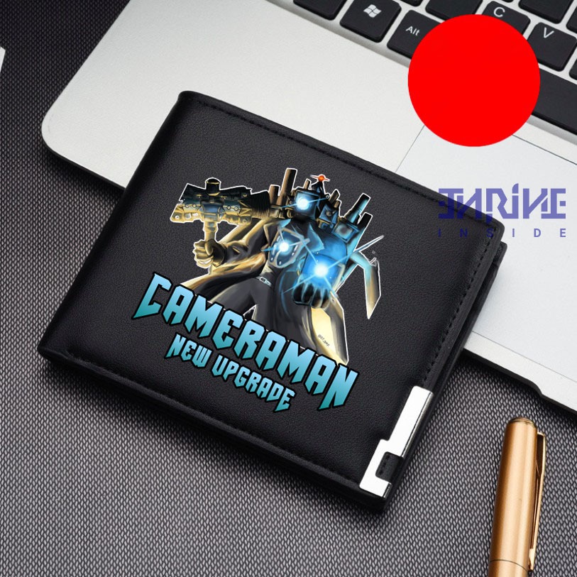 กระเป๋าสตางค์พับผู้ชาย SKIBIDI TOILET TITAN CAMERAMAN UPGRADE TITAN ...