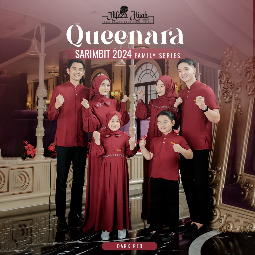 Already CLOSE Queenara family set by Buttonscarves lebaran 2024 muslim ...
