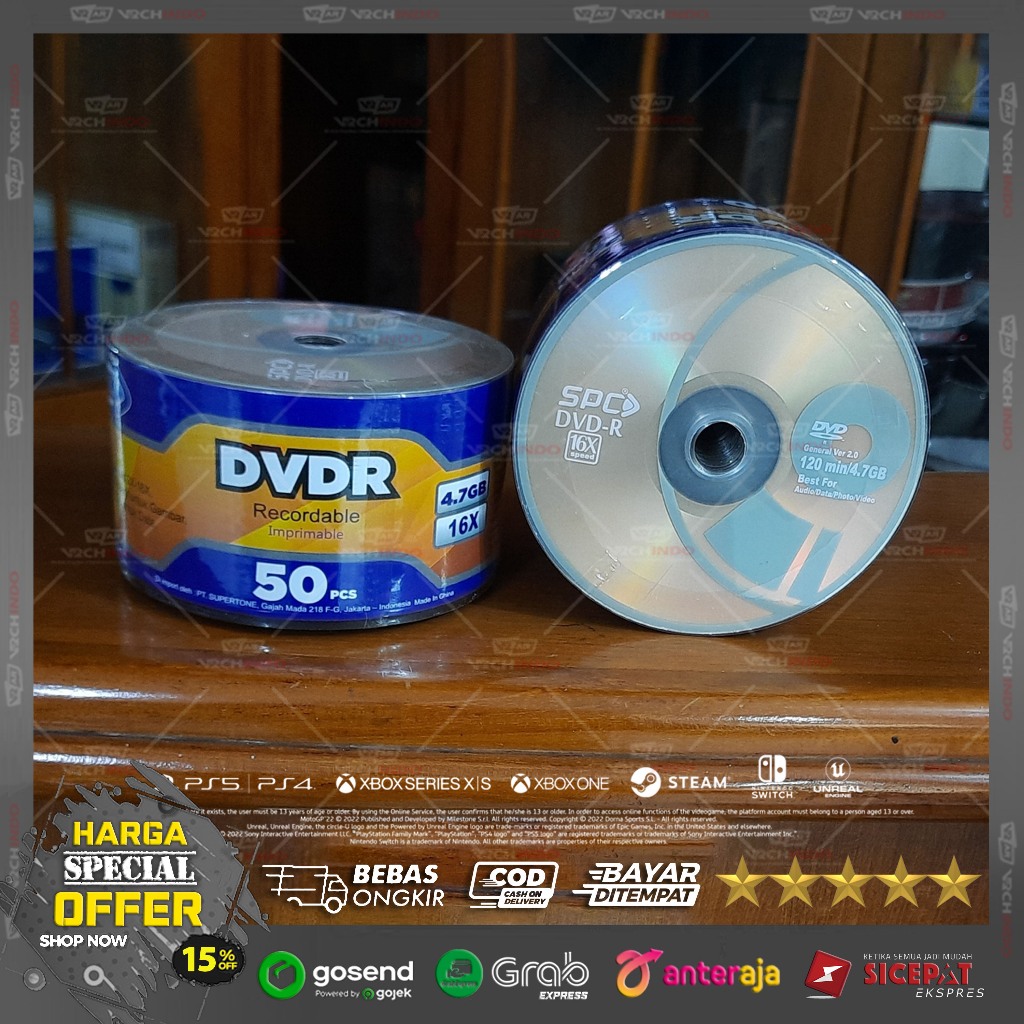 Dvdr SPC 16x/DVD-R SPC [Pcs-Blankg]!! | Shopee Thailand