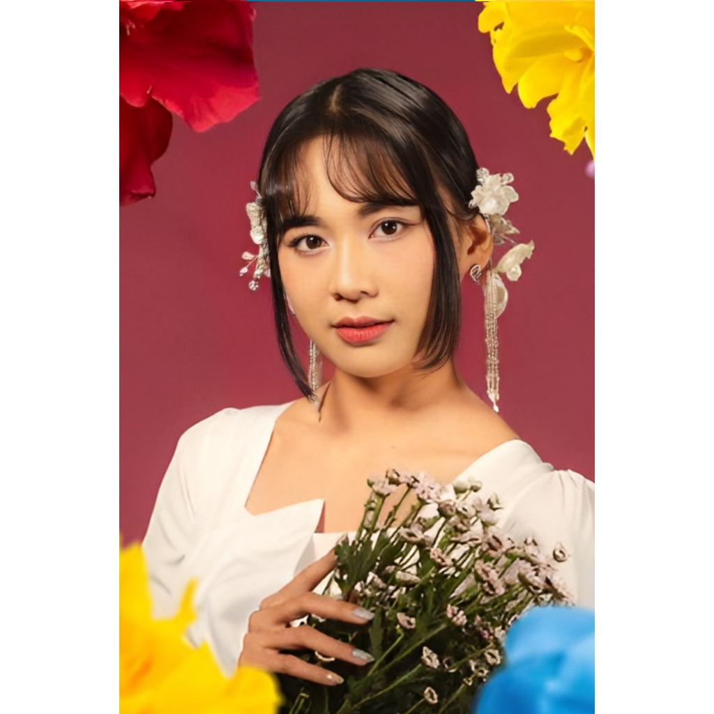 Sunopy - โฟโต้การ์ด JKT48 ลายดอกไม้ ไม่เป็นทางการ - การตัดแบบกลม - ฟรี ...