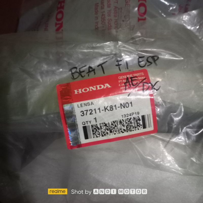 กระจกมาตรวัดความเร็ว 37211-K81-n01 สําหรับ Honda New BeAT Sporty eSP K81 | Shopee Thailand