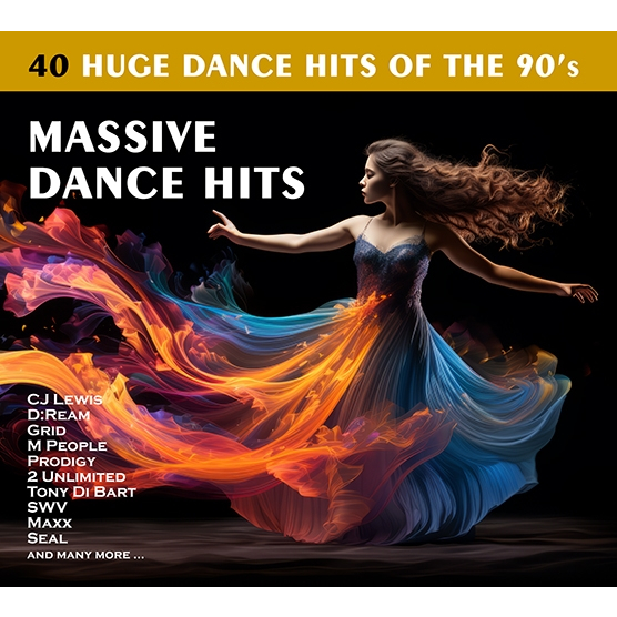 ซีดี เพลง Massive Dance Hits Huge Dance Hits Of The 90s นําเข้า ปิด 0331