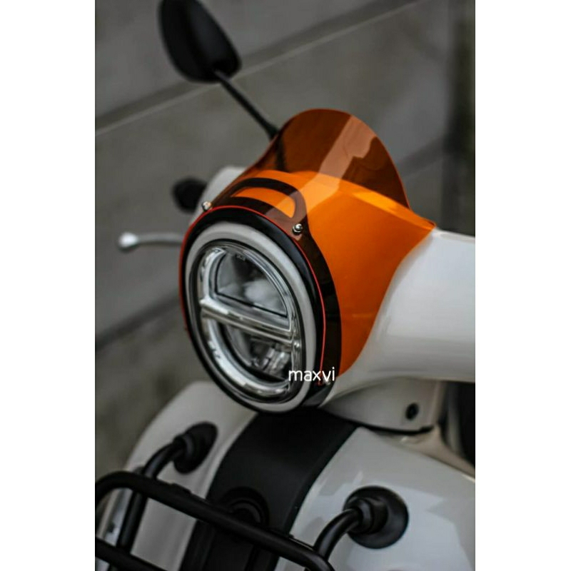 อุปกรณ์เสริม Visor Cover ไฟหน้ารถจักรยานยนต์ Yahama Fazzio/Windshield ...