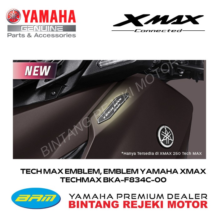 Tech MAX EMBLEM, EMBLEM YAMAHA XMAX TECHMAX BKA-F834C-00 | Shopee Thailand