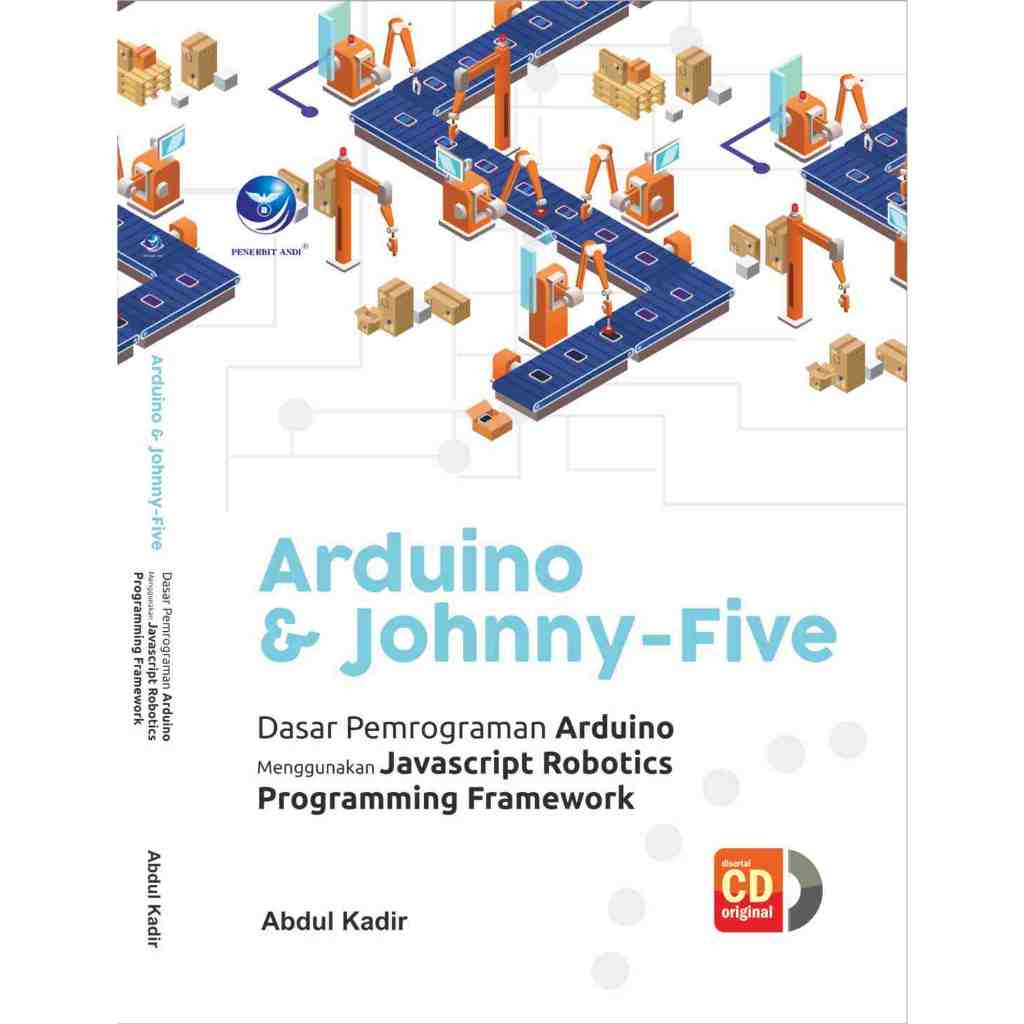 แผ่น cd โปรแกรมมิ่ง Arduino And Johnny-Five Books Arduino ใช้ Javascript Robotics | Shopee Thailand