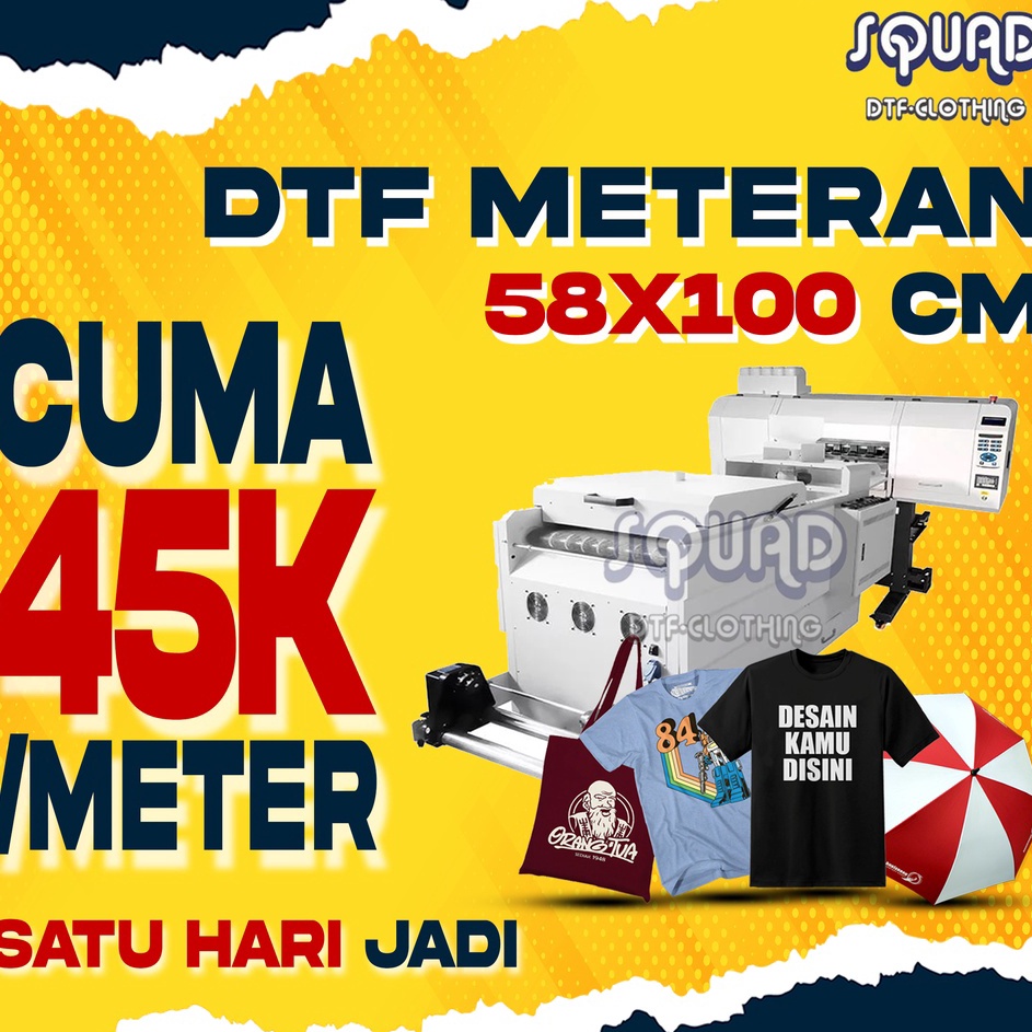 พิมพ์แกรนด์เปิดคุณภาพ DTF METER | Shopee Thailand