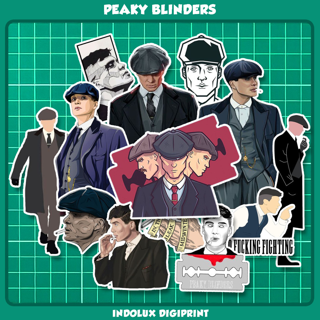 Peaky Blinders Thomas Shelby Sticker Netflix Hollywood Film Series ...
