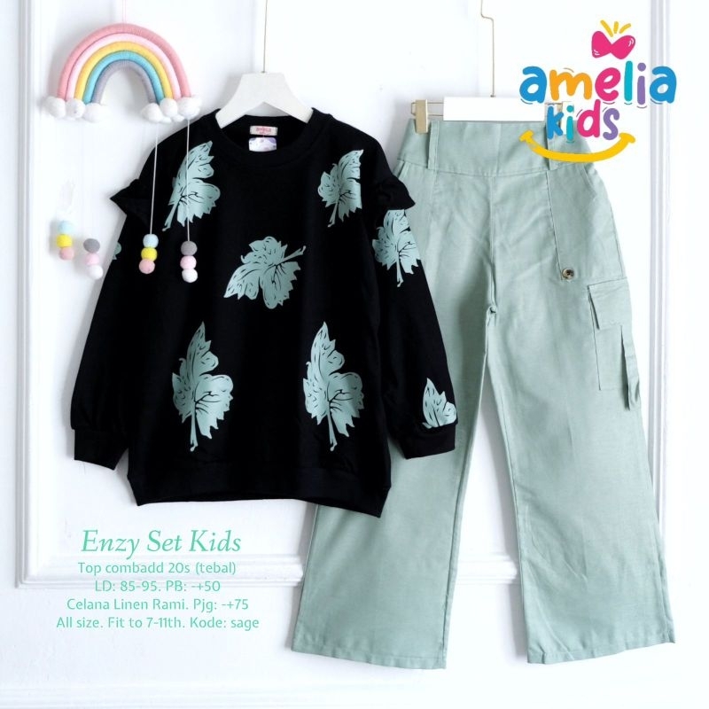 ชุดเสื้อผ้าเด็ก กางเกง Nelbir Smooth ENZY| Amelia Kids ชุดของแท้ ...