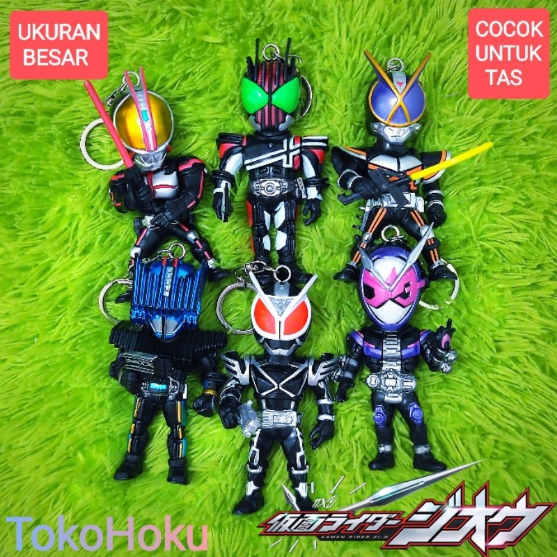 Gantungan Kamen Rider Action Figure Fayz Decade Xaia Dien Delta Zi-O ...