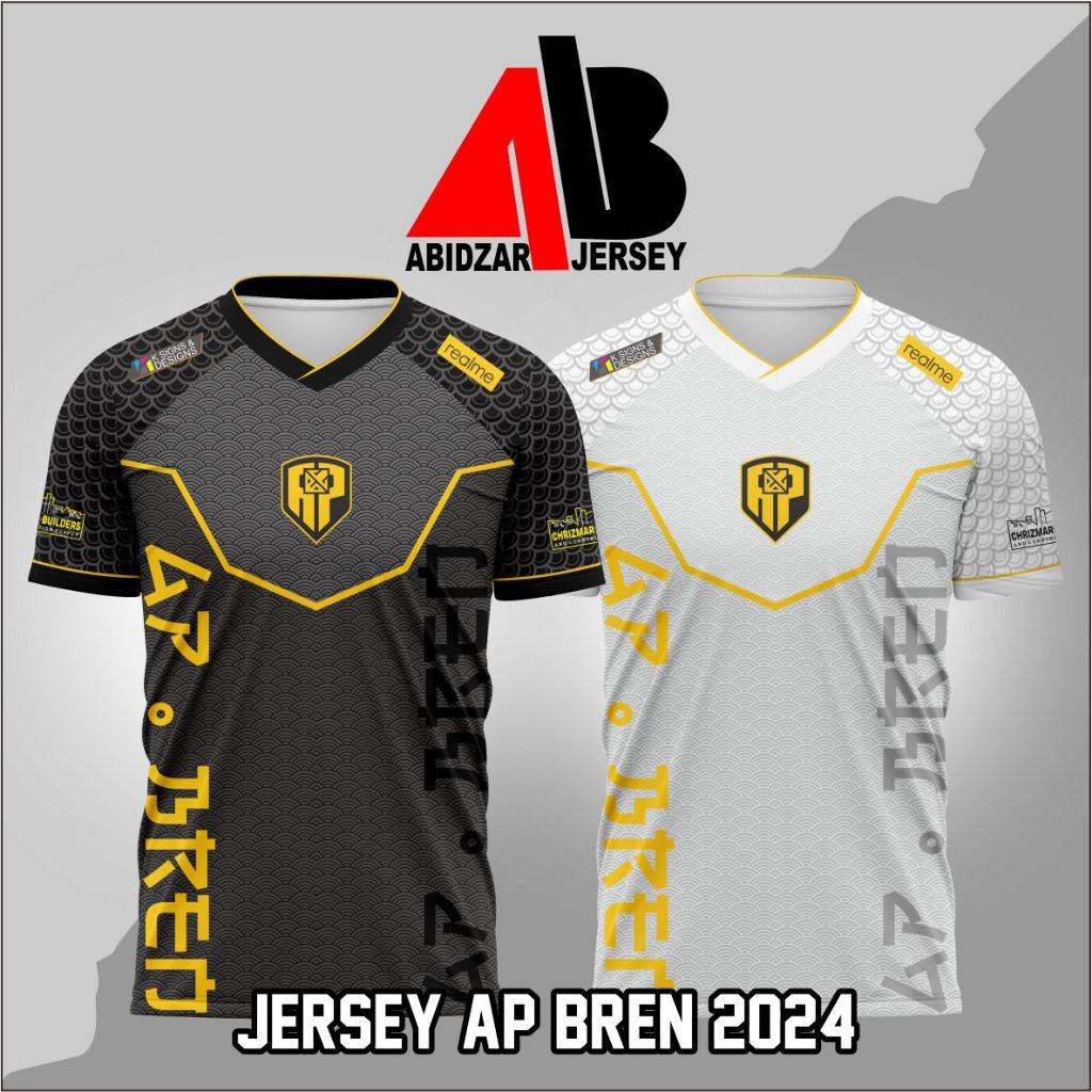 ใหม่ AP BREN ESPORTS JERSEY 2024 GAME SEASON 13 | Shopee Thailand