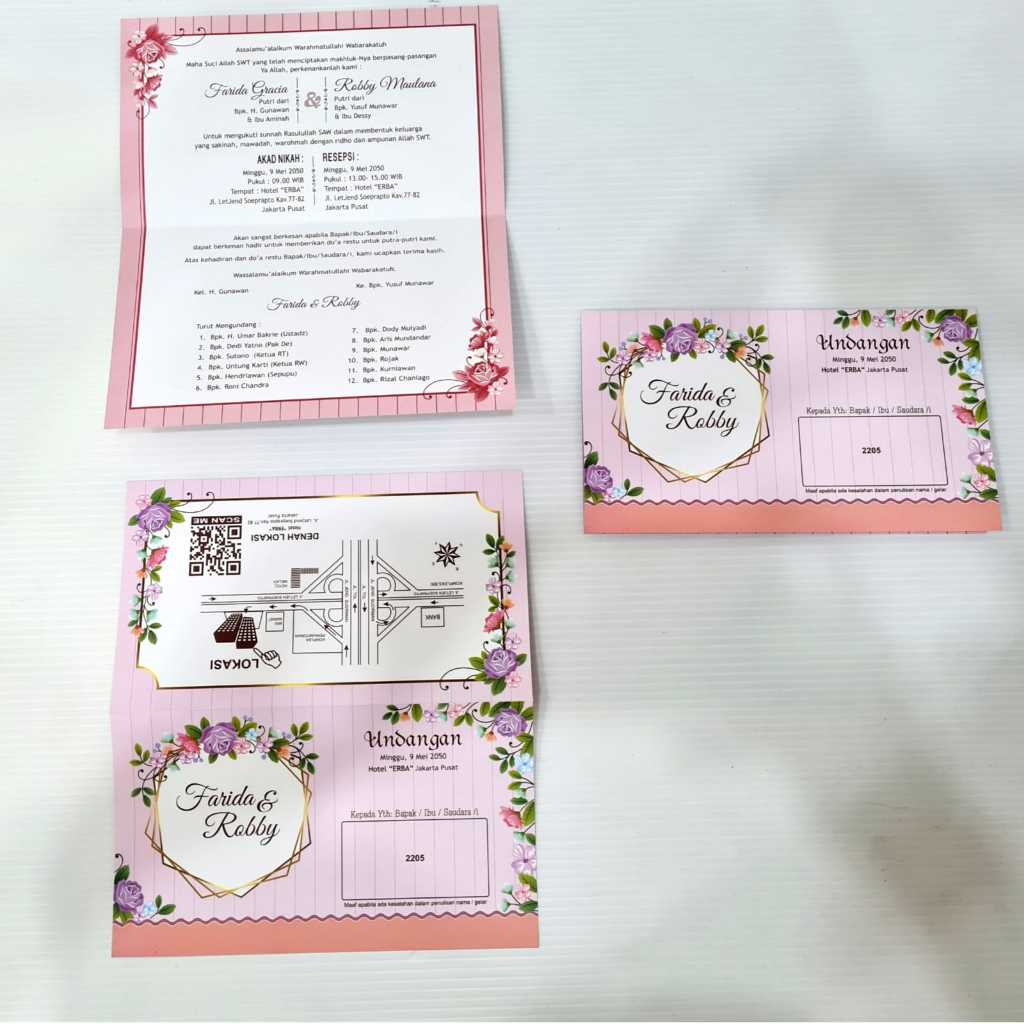 พิมพ์เชิญงานแต่ง Erba รหัส 2205 | Shopee Thailand