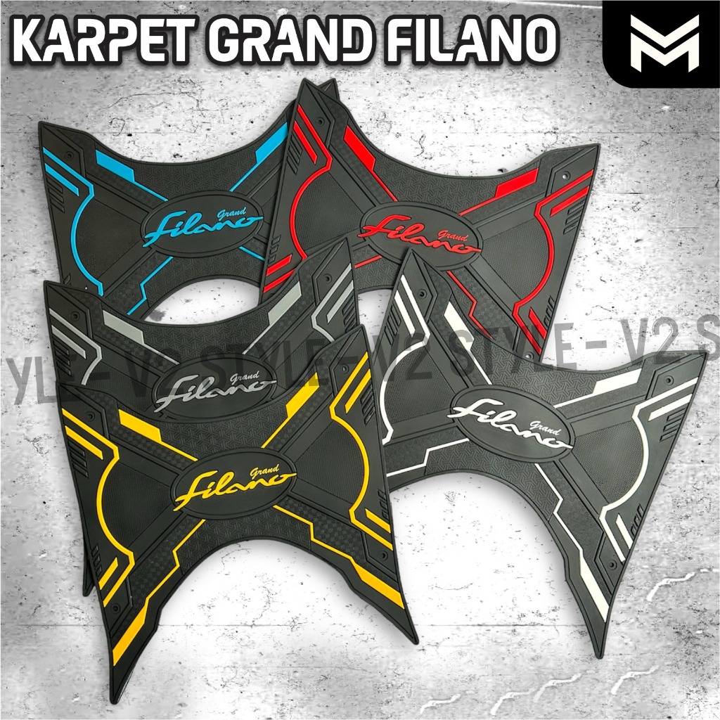 Filano พรมเท ้ า GRAND FILLANO ยางหนาพรมเช ็ ดเท ้ าด ้ านหน ้ า MAT พื ...