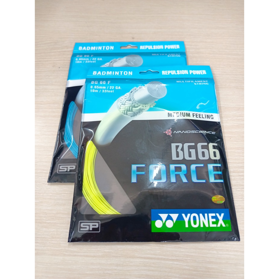 ต้นฉบับ YONEX BG 66 FORCE BADMINTON CKET STRINGS | Shopee Thailand