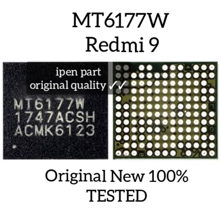 สต็อกจํากัด IC Pa MT6177W Redmi 9 ใหม่ทดสอบ RF สัญญาณ Baseband MT 6177W ...