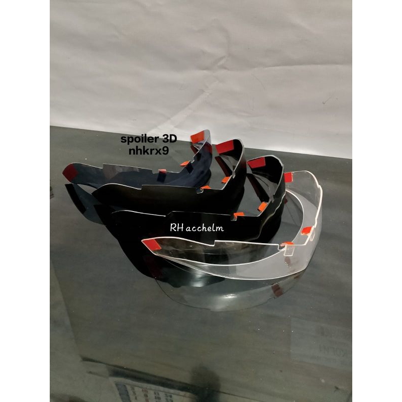 สปอยเลอร์ nhk rx9 3D / สปอยเลอร์หมวกกันน็อค nhk rx9 | Shopee Thailand