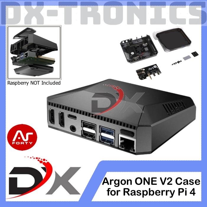 เคส Raspberry Pi 4 Argon One V2 เคสอลูมิเนียมอัลลอยด์ PI4 Pi 4B | Shopee Thailand