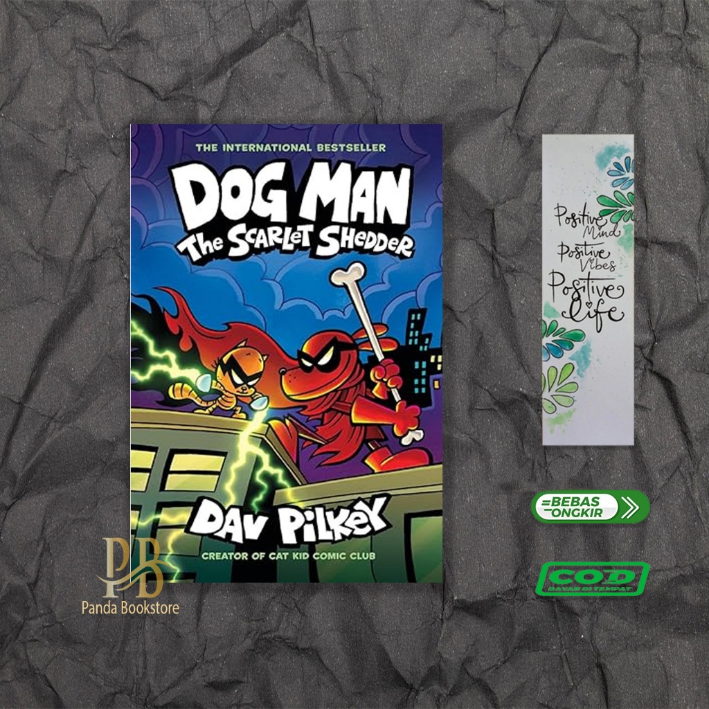 Dog Man 12: The Scarlet Sheder By Dav Pilkey (ภาษาอังกฤษ) | Shopee Thailand