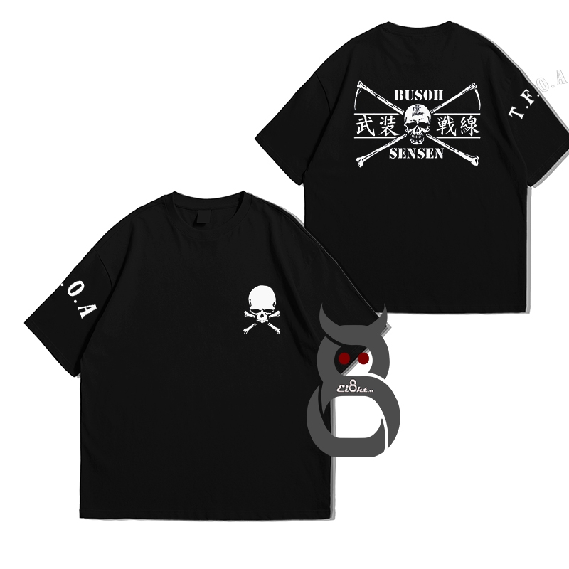 เสื้อยืด พิมพ์ลายโลโก้ Tfoa and Suzeran Japan โอเวอร์ไซซ์ | Shopee Thailand