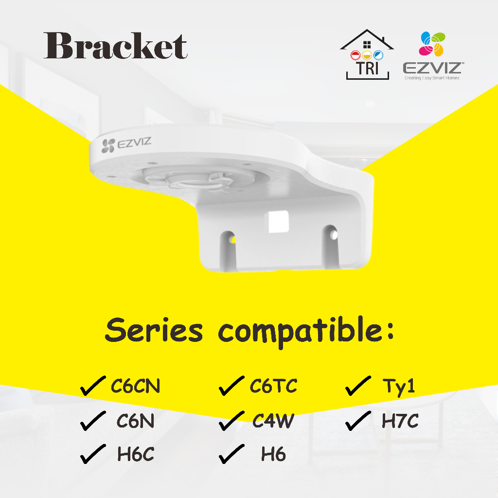 Ezviz Wallmount Bracket สําหรับ C6CN C6N C6TC C4W | Shopee Thailand