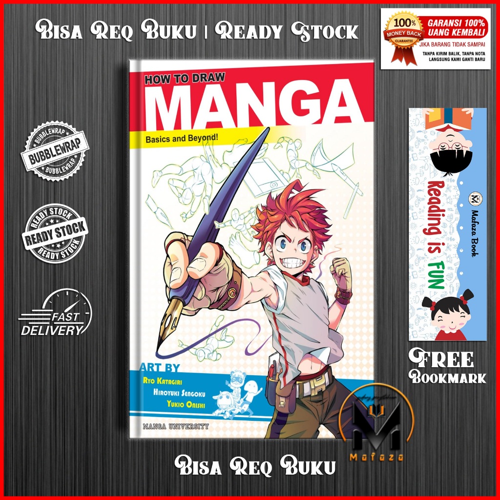 How to Draw Manga: Basics and Beyond! โดยมหาวิทยาลัยมังงะ | Shopee Thailand