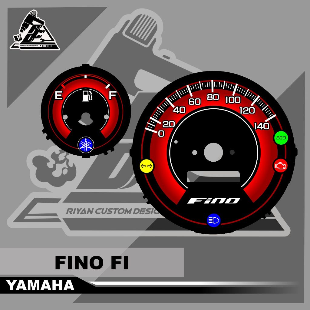 Yamaha FINO FI CUSTOM SPEEDOMETER BOARD YAMAHA FINO FI CUSTOM SPEEDO ...