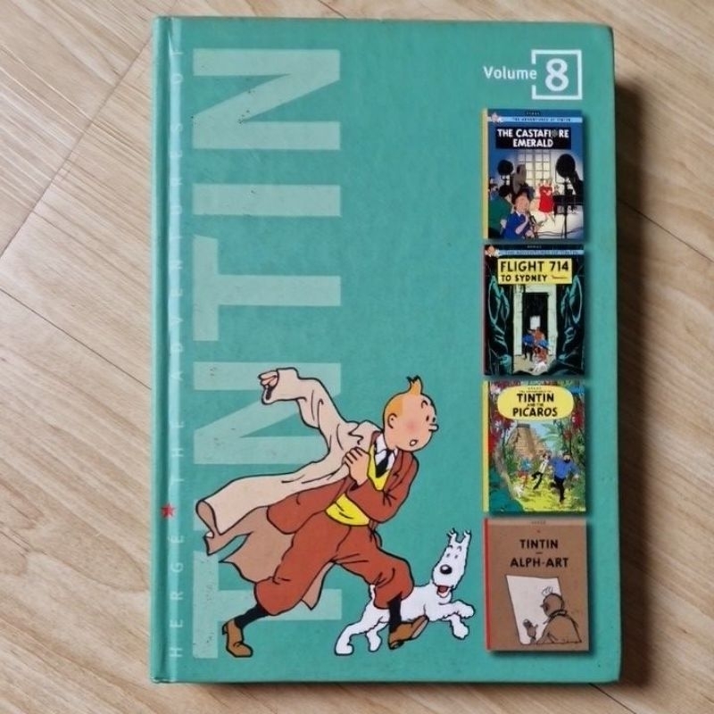 The Adventure of Tintin vol 8 - Tintin Comic Collection | Shopee Thailand