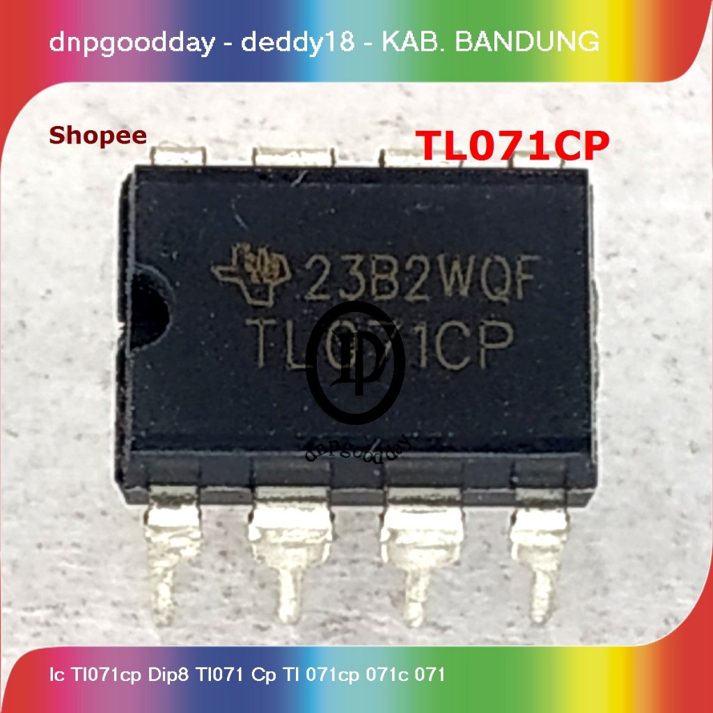 Ic tl071cp dip8 tl071 cp tl 071cp 071c 071 | Shopee Thailand