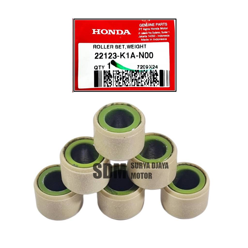 22123-k1a-n00 ลูกกลิ้ง CVT 15 กรัม Genio Beat LED Street Deluxe K1A Ryn ...