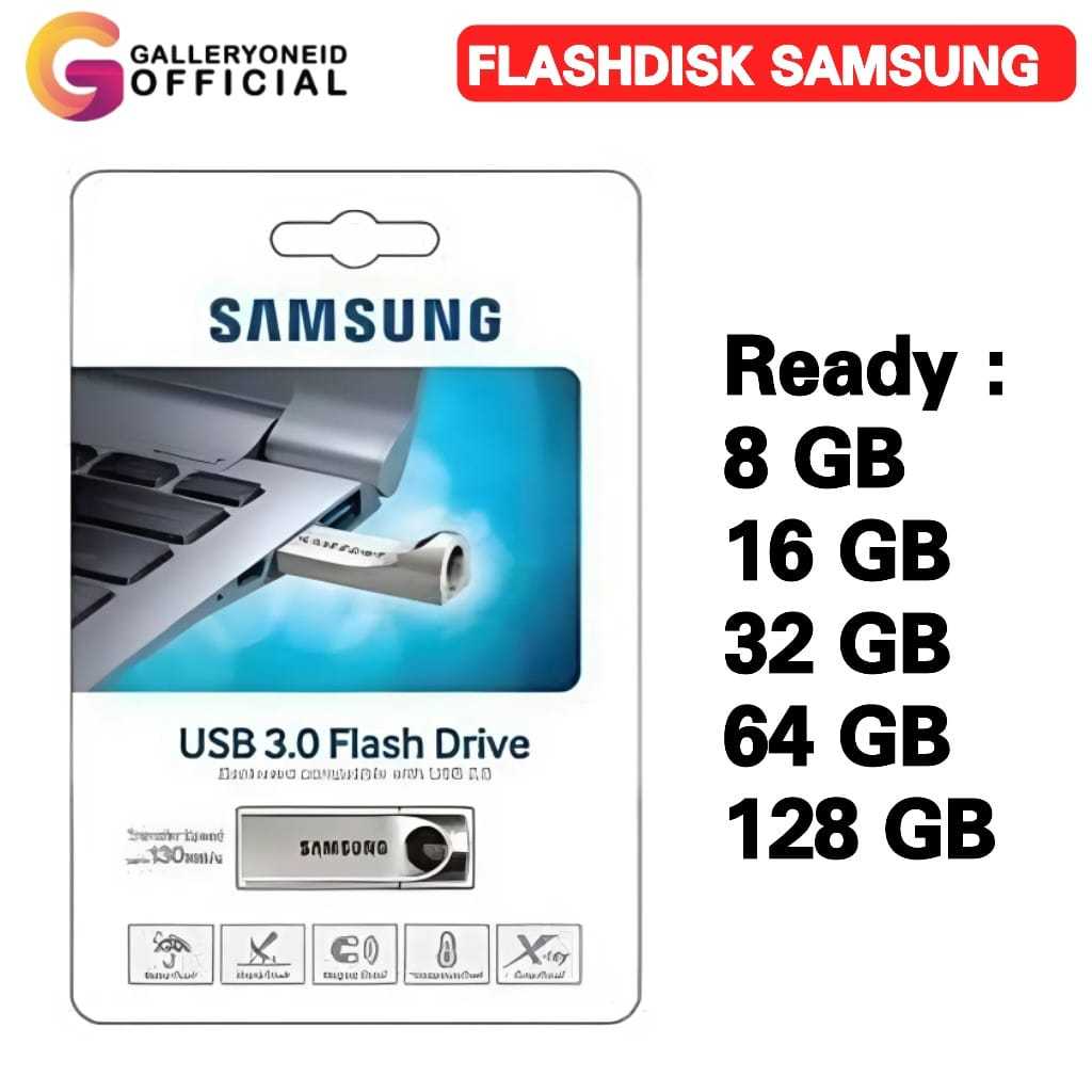 Flashdisk Samsung 4 8 16 32 64 128 GB Flashdrive USB 3.0 Bar ความเร็ว ...