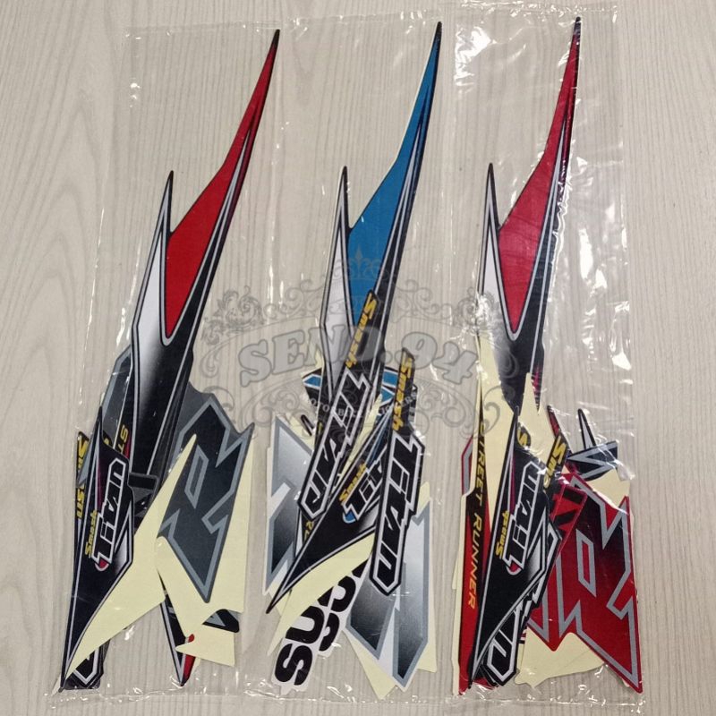 สติ๊กเกอร์สตริป Suzuki Smash TITAN SR 2010 2011 | Shopee Thailand