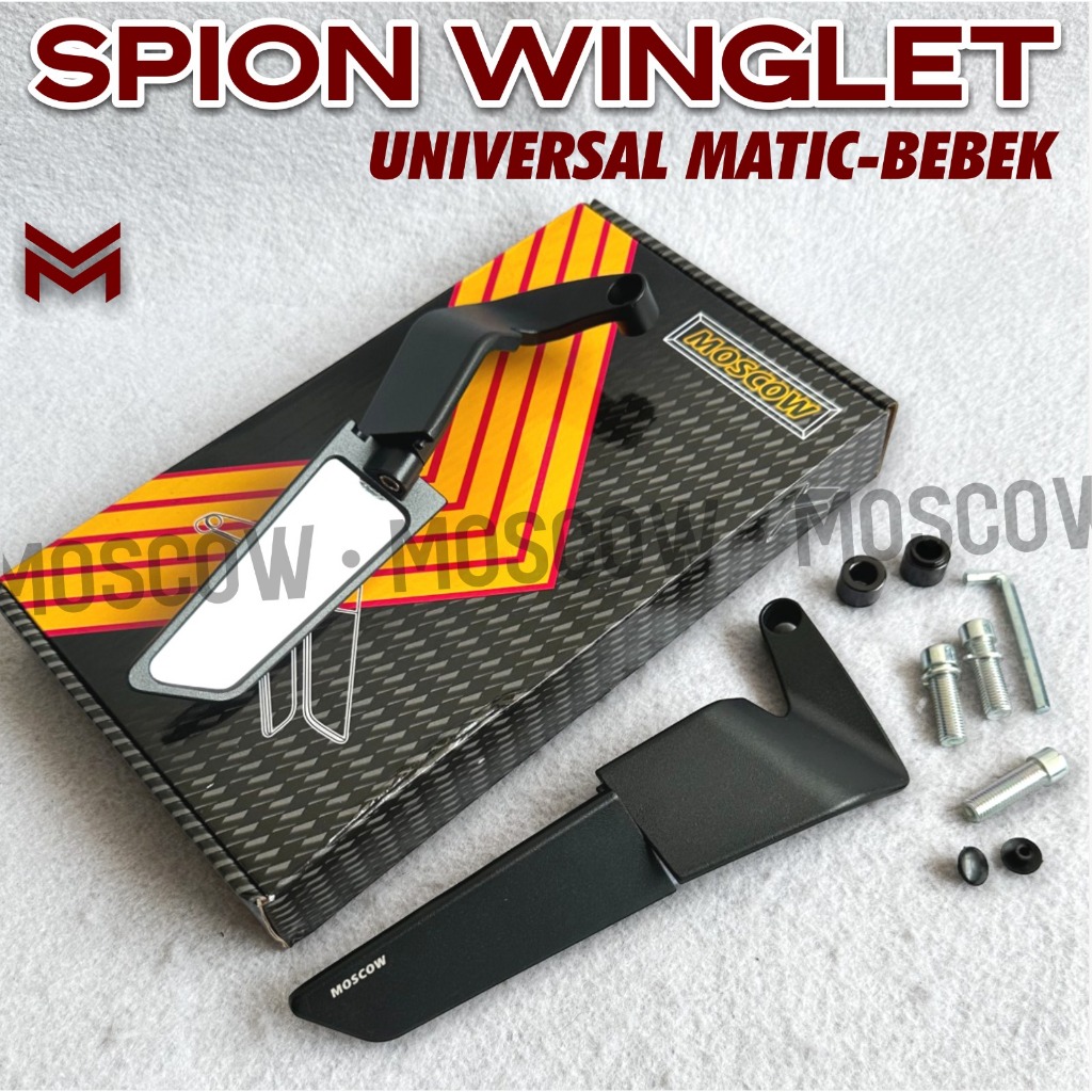 Winglet Mirror RIZOMA MODEL สําหรับ MATIC/UNIVERSAL Duck SET คู่ซ้ายและ ...