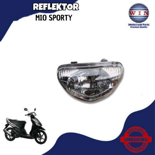 ตัวสะท้อนแสงโคมไฟกระจกหน้ารถครบชุด MIO LAMA MIO OLD WIN 28D-H4150-00 ...