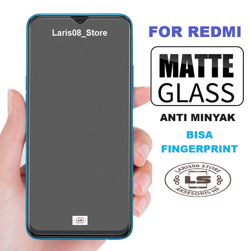 Layar Matte Glass เต็มหน้าจอ Redmi A3 A2 A1 A1+ K20 K20 Pro K30 K30 Pro K30 Pro Zoom K40 K40 ...