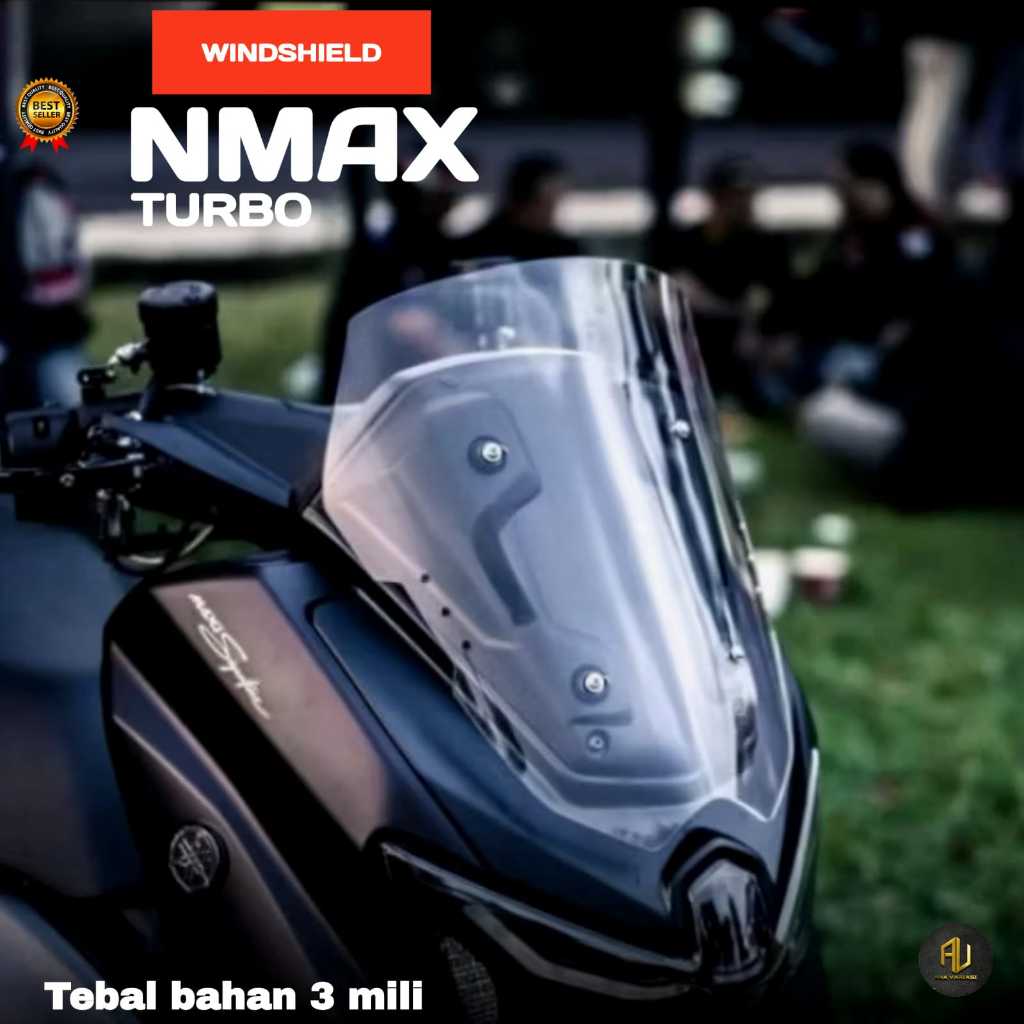 กระจกบังลม YAMAHA NMAX TURBO MODEL CYBORG NMAX TURBO NEO S VISOR NMAX ...