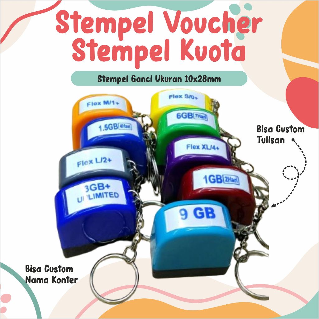 Voucher Stamp Quota Stamp Data Package Counter Stamp | Shopee Thailand