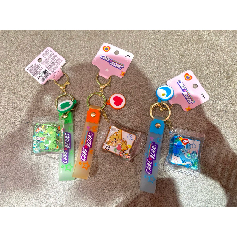 พวงกุญแจ CARE BEARS CANDY LIQUID COLLECTION - TRINKETS KEYRING ...