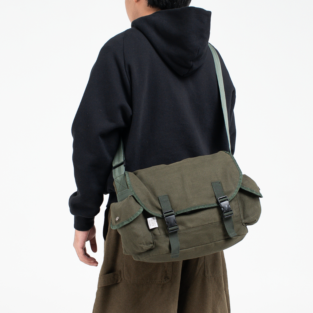 Money Alter - Nigel Bag / กระเป๋าสะพายผ้าแคนวาส 3 ขนาด | Shopee Thailand