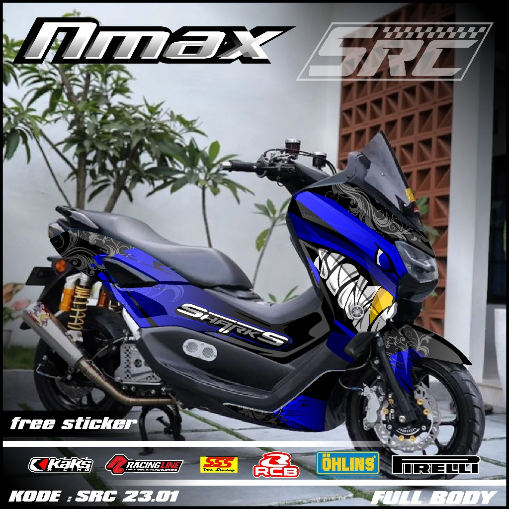ใหม่ Nmax Full Body Decal สติกเกอร์ 2020 2021 2022 2023 2024 ใหม่ Nmax ...