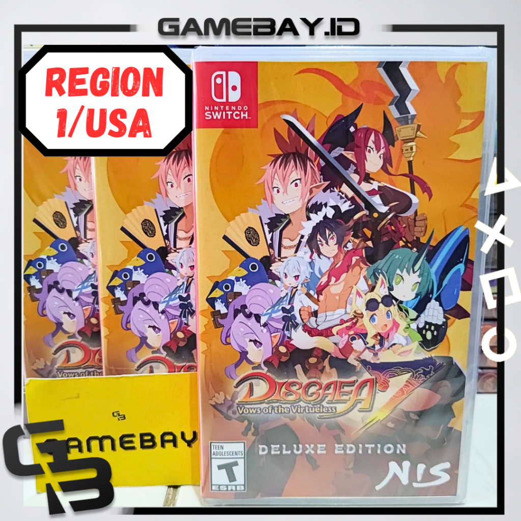 Nintendo Switch Disgaea 7: Vows of the Virtueless - Deluxe Edition ...