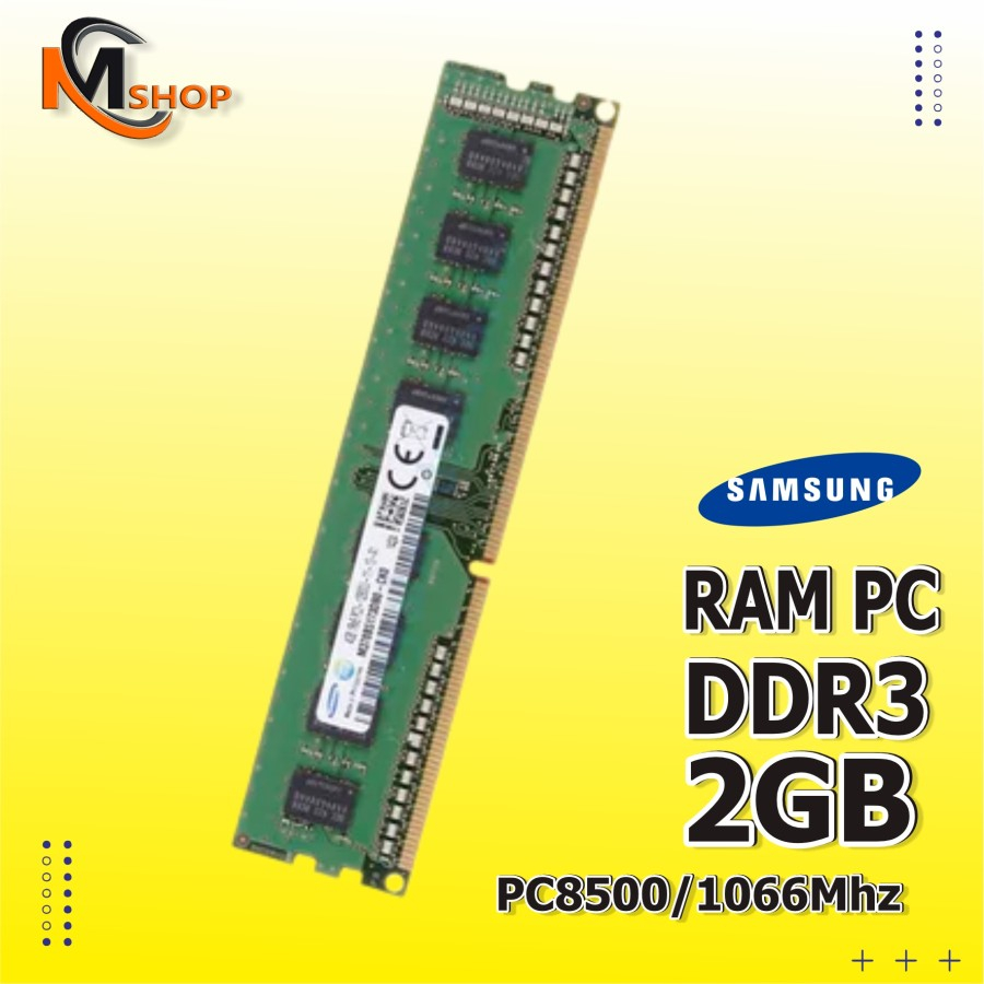 แรมหน่วยความจํา PC DDR3 2GB PC 10600 - PC8500 | Shopee Thailand