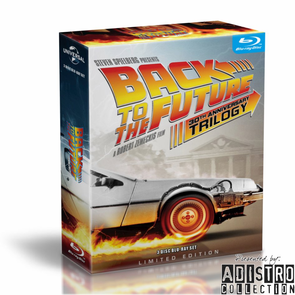 Blu-ray BACK TO THE FUTURE Film BOX SET COMPLETE Edition | Shopee Thailand