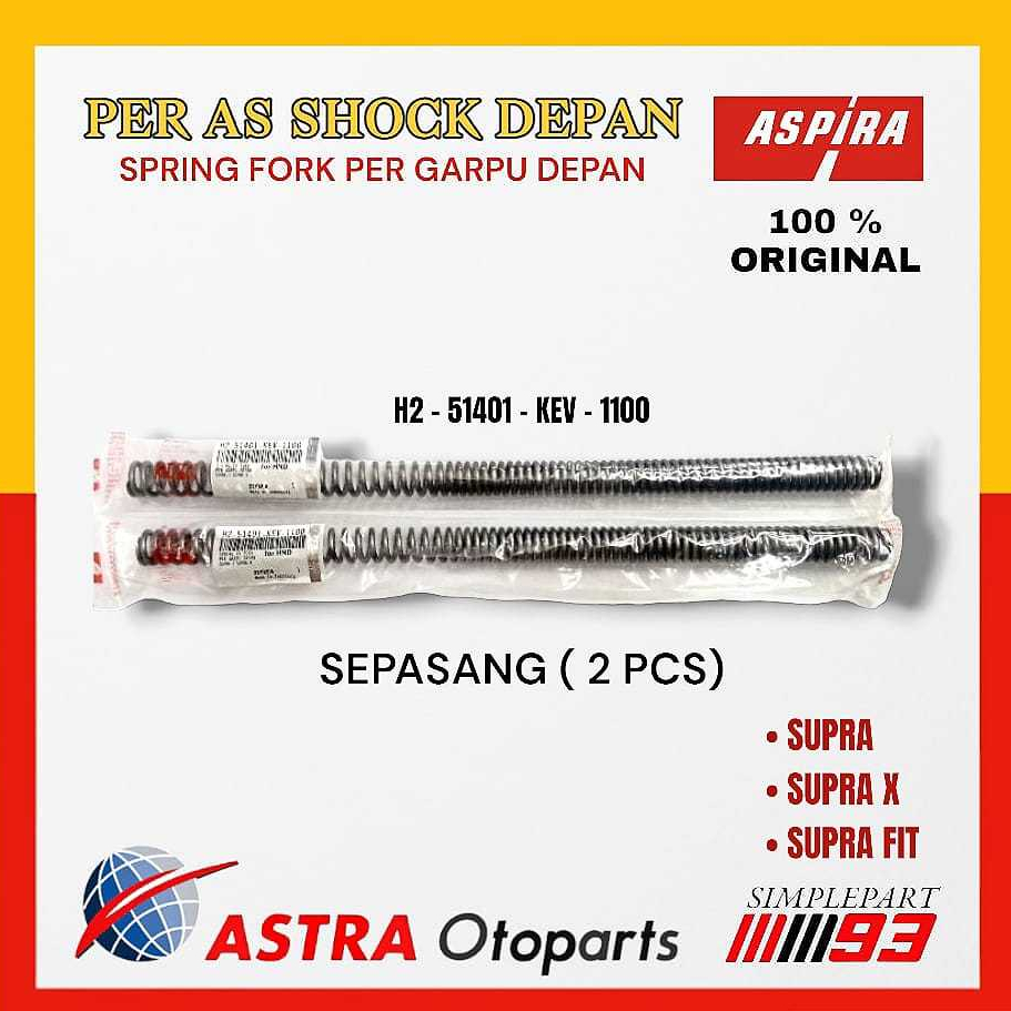Per PIR SKOK SHOCK SOK โช๊คหน้า ของแท้ ASPIRA H2-51401 - KEV - 1100 ...