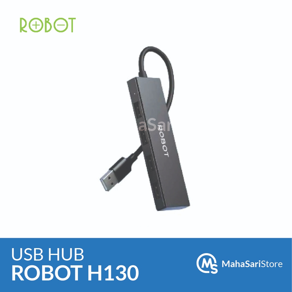 หุ่นยนต์ H130 4 พอร์ต USB Hub 2.0 80 ซม. แบบพกพามัลติฟังก์ชั่น | Shopee ...