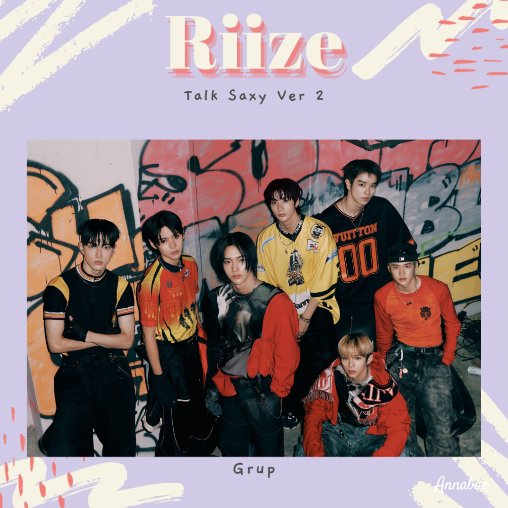 โปสเตอร์ Riize Talk Saxy Ver 2 | Shopee Thailand