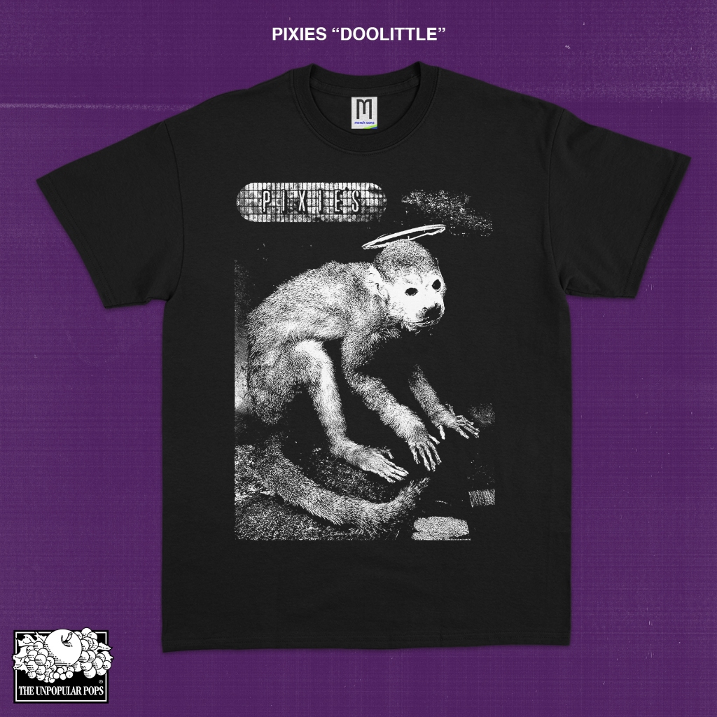 เสื้อยืดวง The PIXIES - Doolittle Monkey | Shopee Thailand