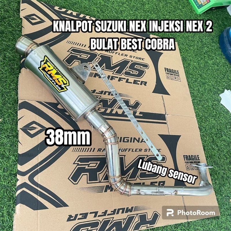 ท่อไอเสีย nex 2 nex Injection rms Round best3 inlet 38 มม. cobra Nest ...