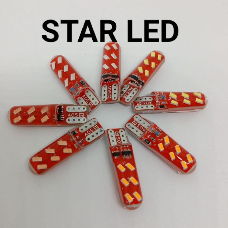 MATA T10 12 LED Eyes ไฟกระพริบเมืองทวิไลท์/สโตรโบ/24 โวลต์ | Shopee ...