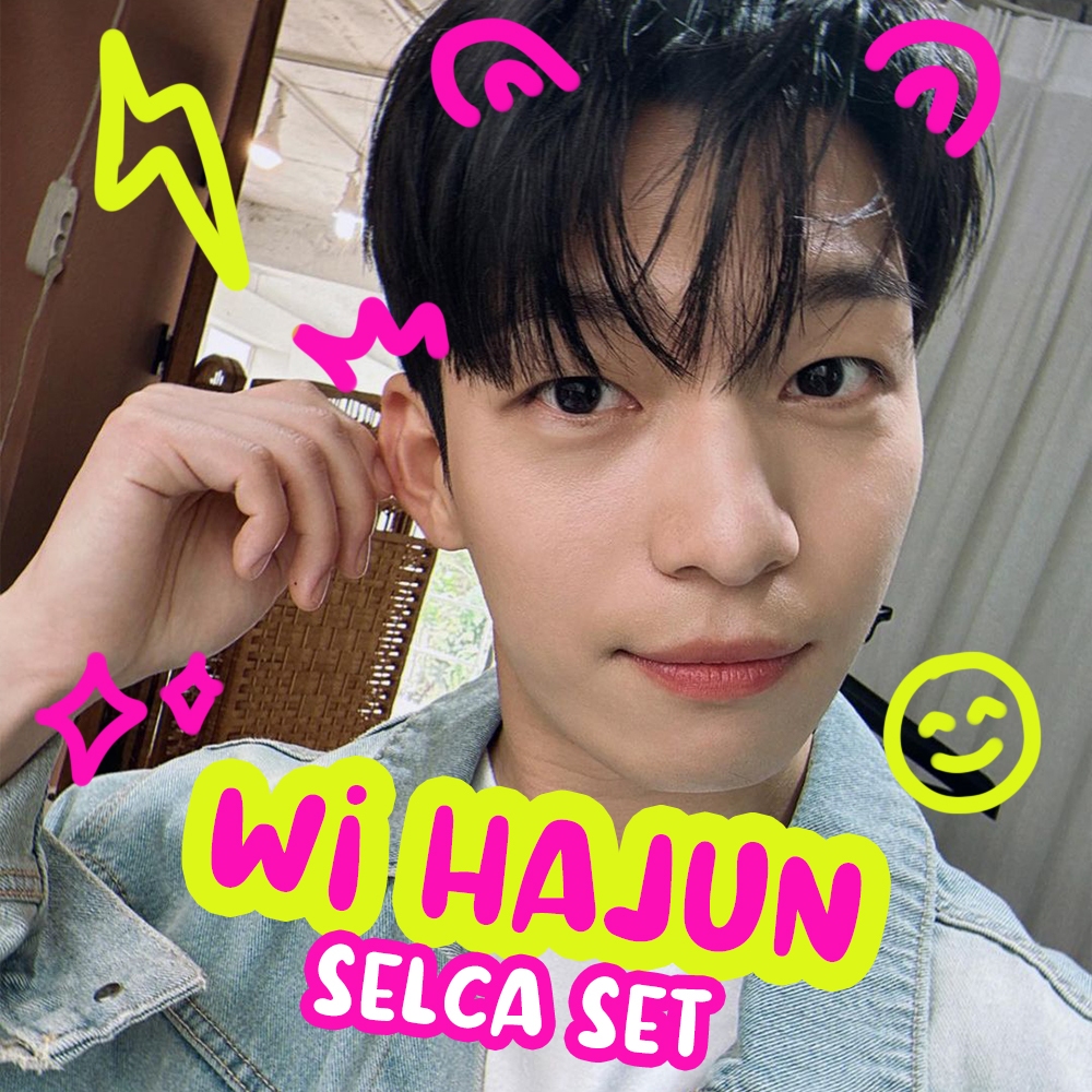 (2 ด้าน) Wi Hajun - ชุดโฟโต้การ์ด Selca Fanmade | Shopee Thailand