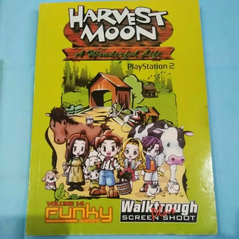 หนังสือคู่มือเกม PS2 MOON A WONDERFUL LIFE PS2 | Shopee Thailand